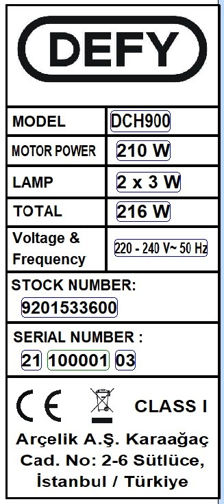 DCH900 | Built-in Hoods (Wall-Mounted) | DEFY