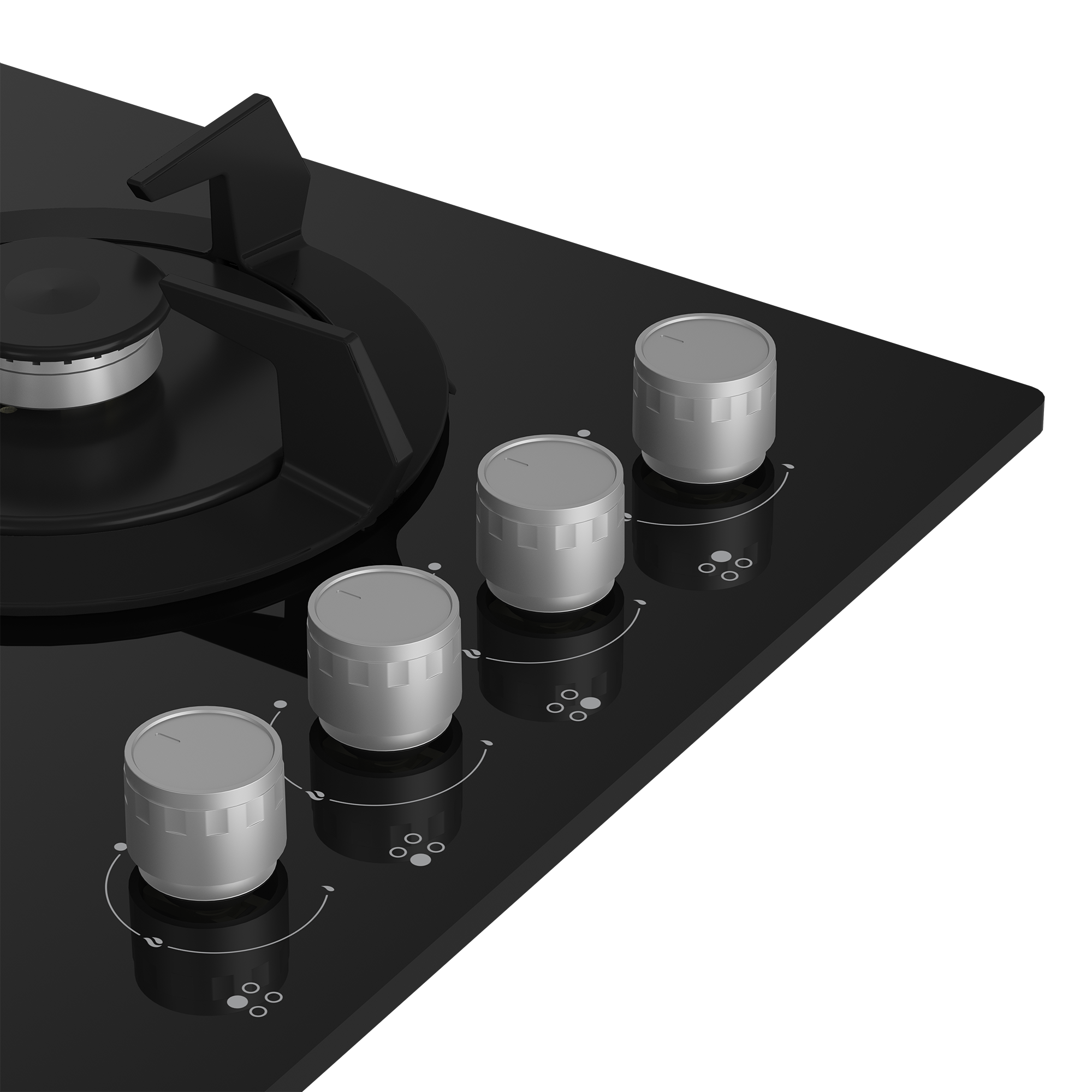 Defy 60Cm Black Gas Hob Dhg 132 at Martha Ehrlich blog