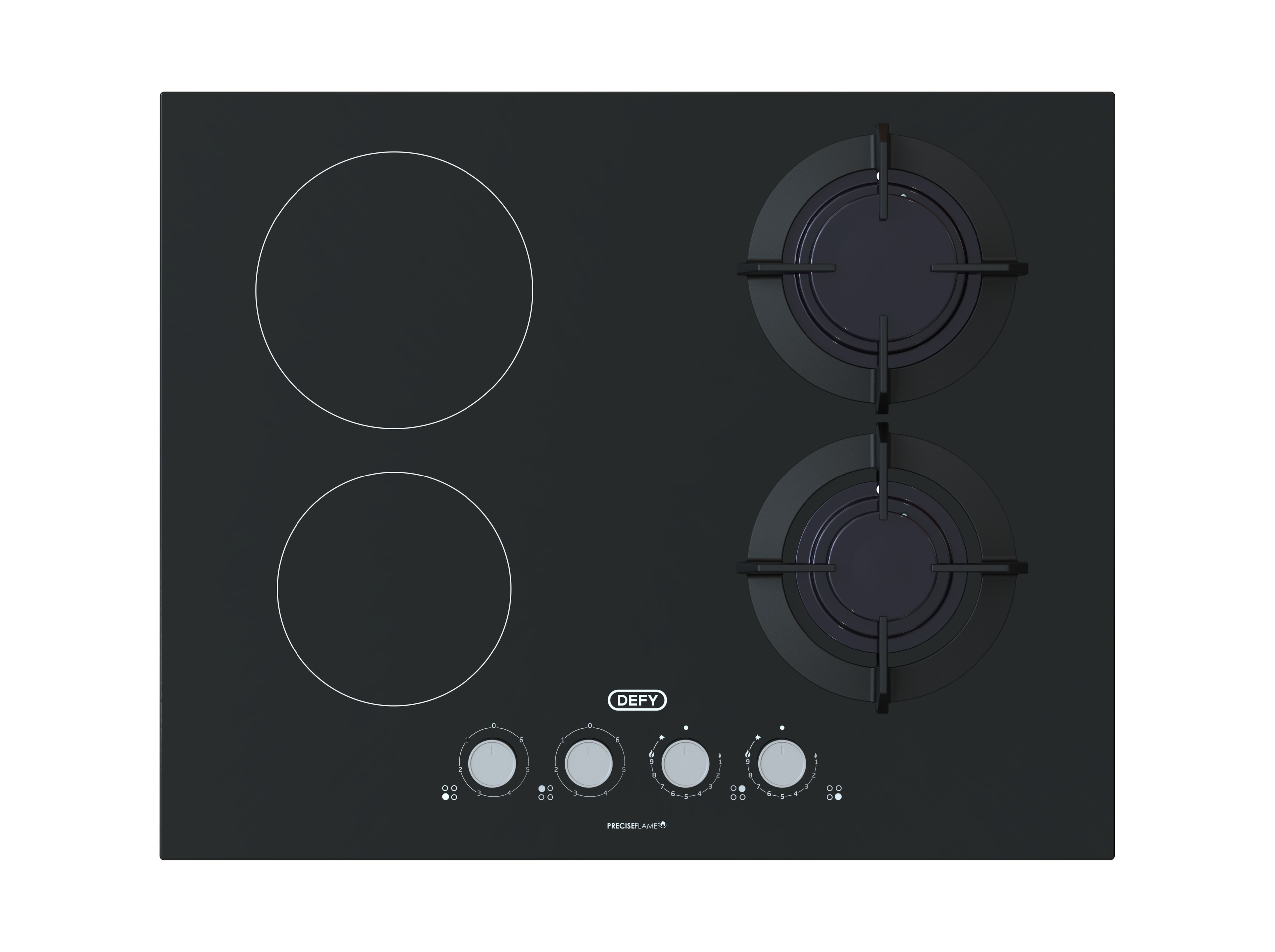 DHG606 | Built-in Hobs (Dual-Fuel) | DEFY