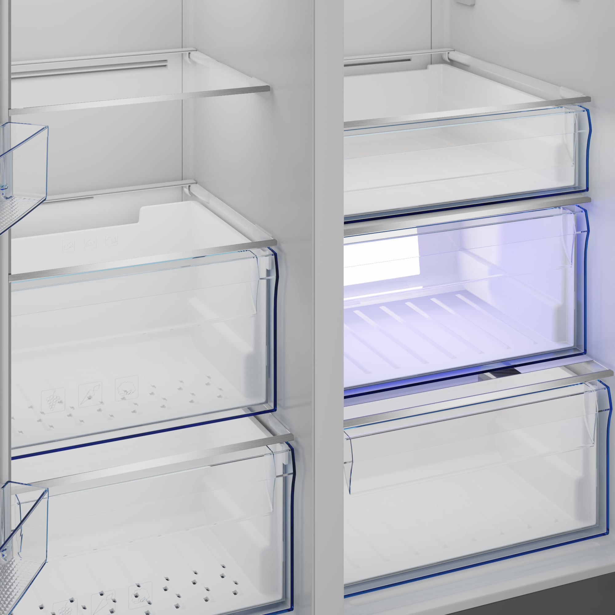 DFF563 | Fridge Freezers(Side by Side) | DEFY