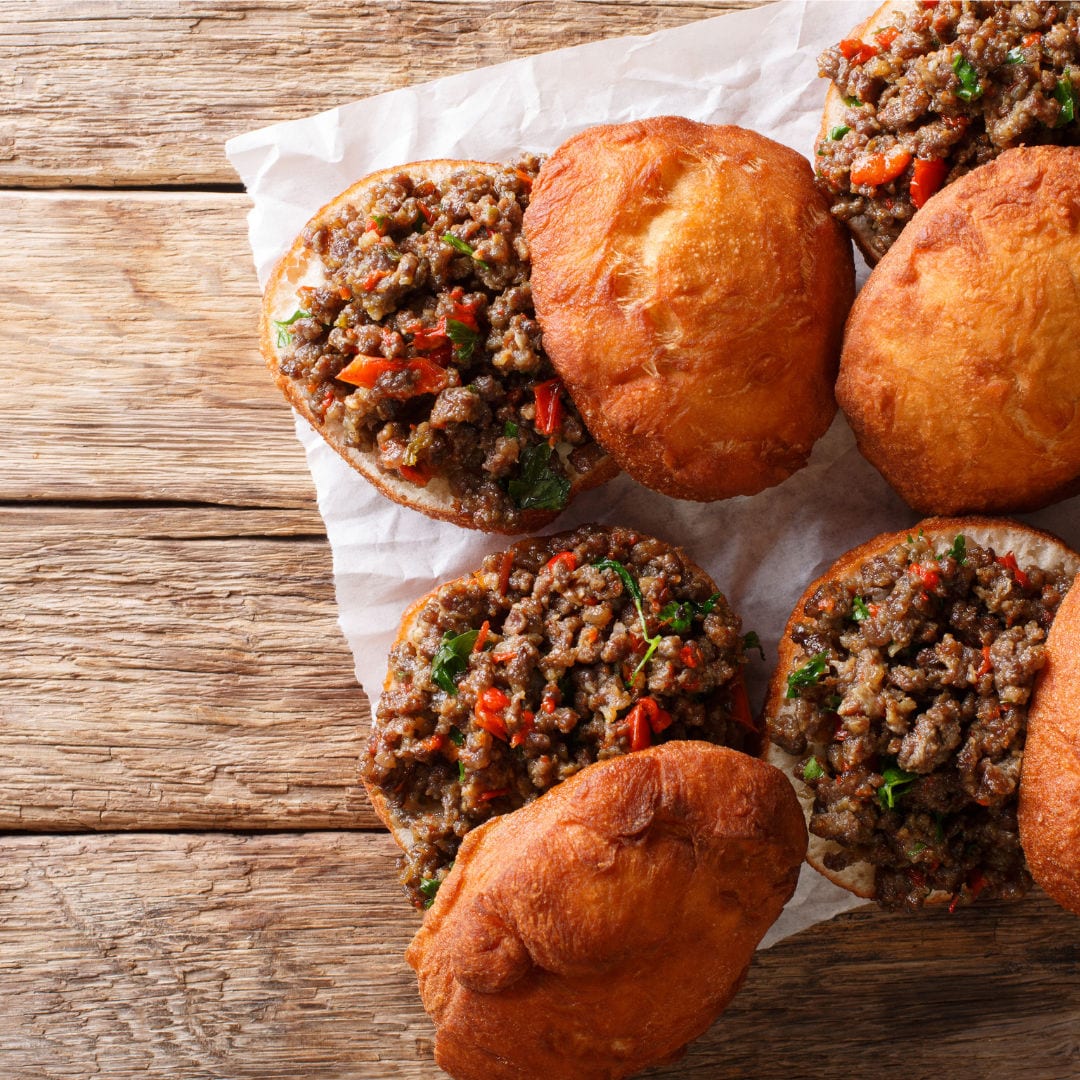 Amagwinya and Mince Curry Recipe